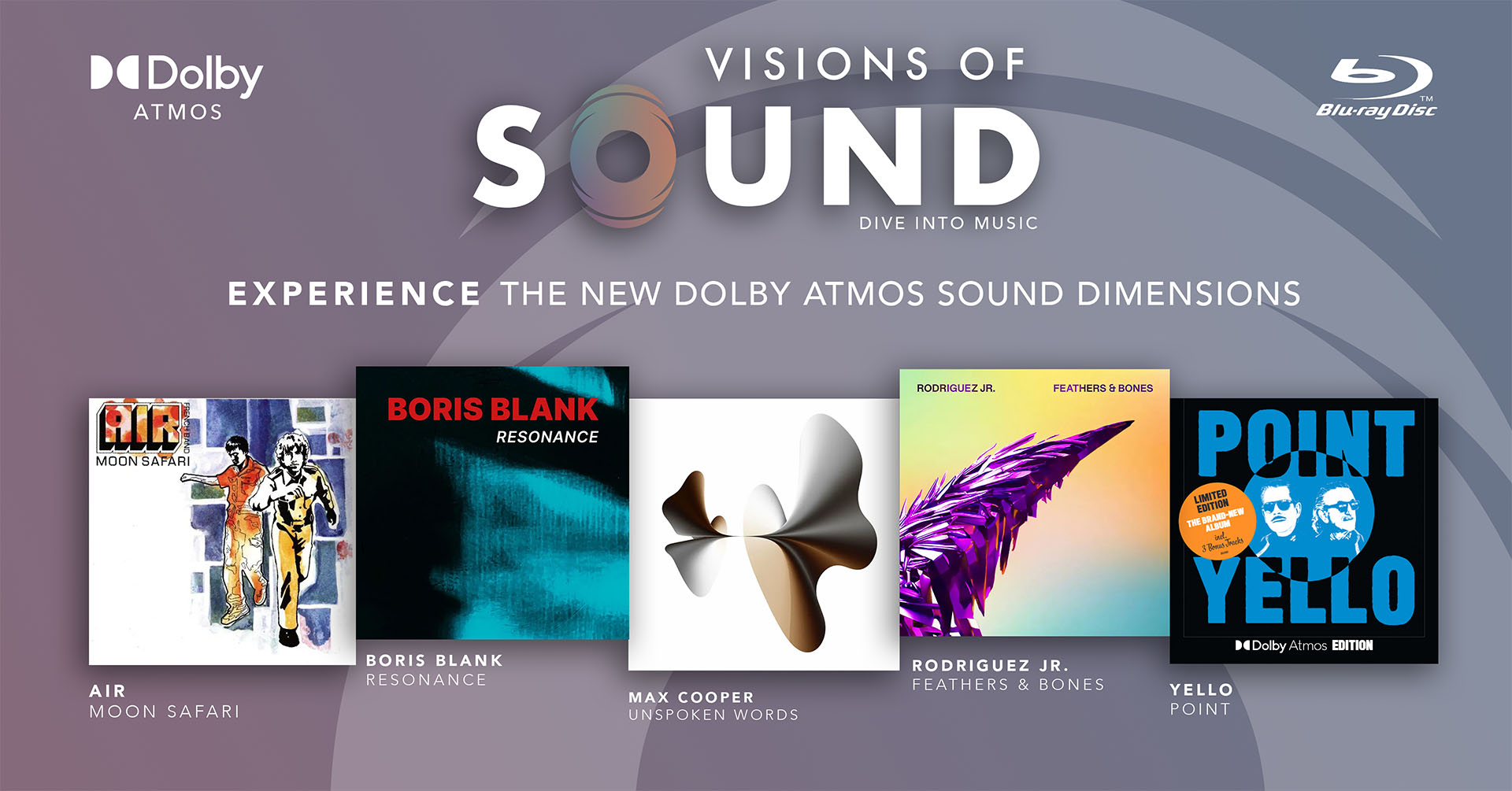 Blu Ray in Dolby Atmos Musica in alta qualità